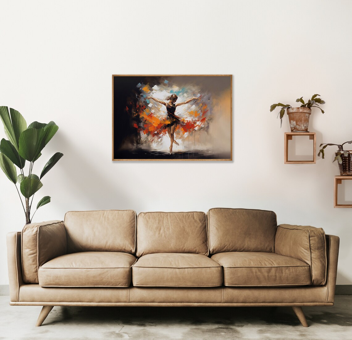 Abstract Woman Dancing Printable Art Female Silhouette - Etsy