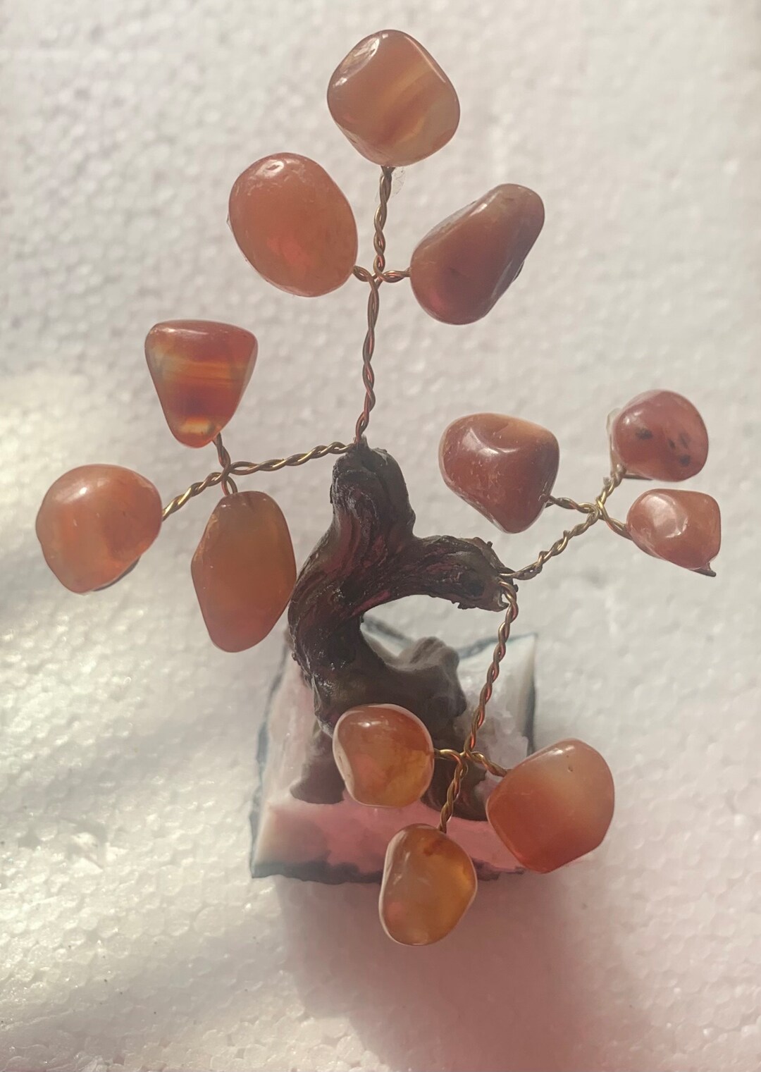 Natural Genuine Crystal Wishing Tree - Etsy