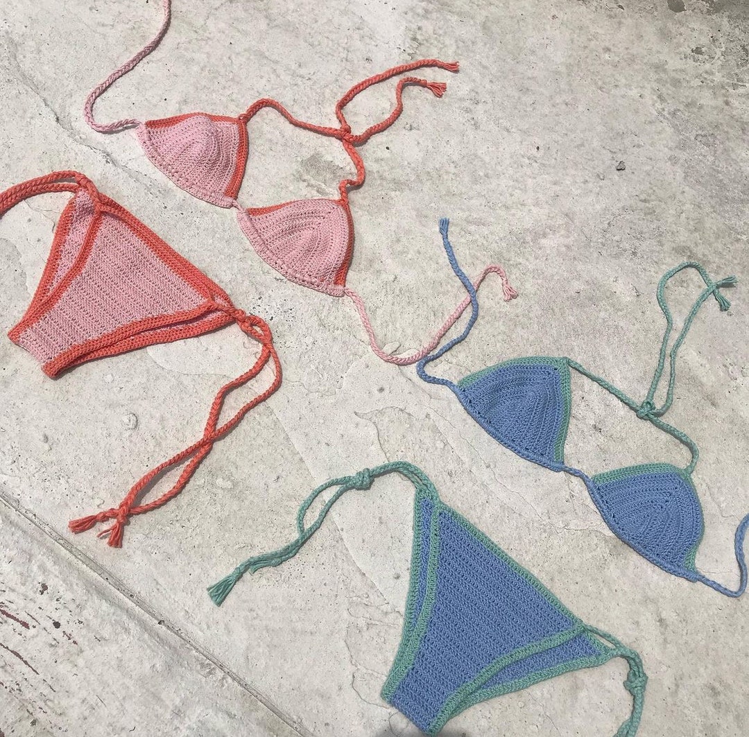 Sayulita Bikini Set Pattern PDF Downloadable Handmade Summer Fashion ...