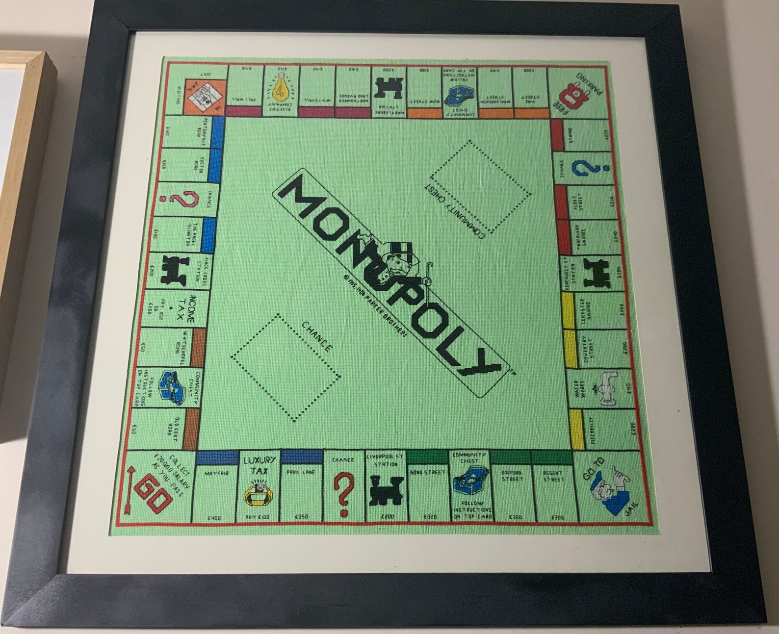 Monopoly UK Version Cross Stitch Pattern Digital Download - Etsy UK