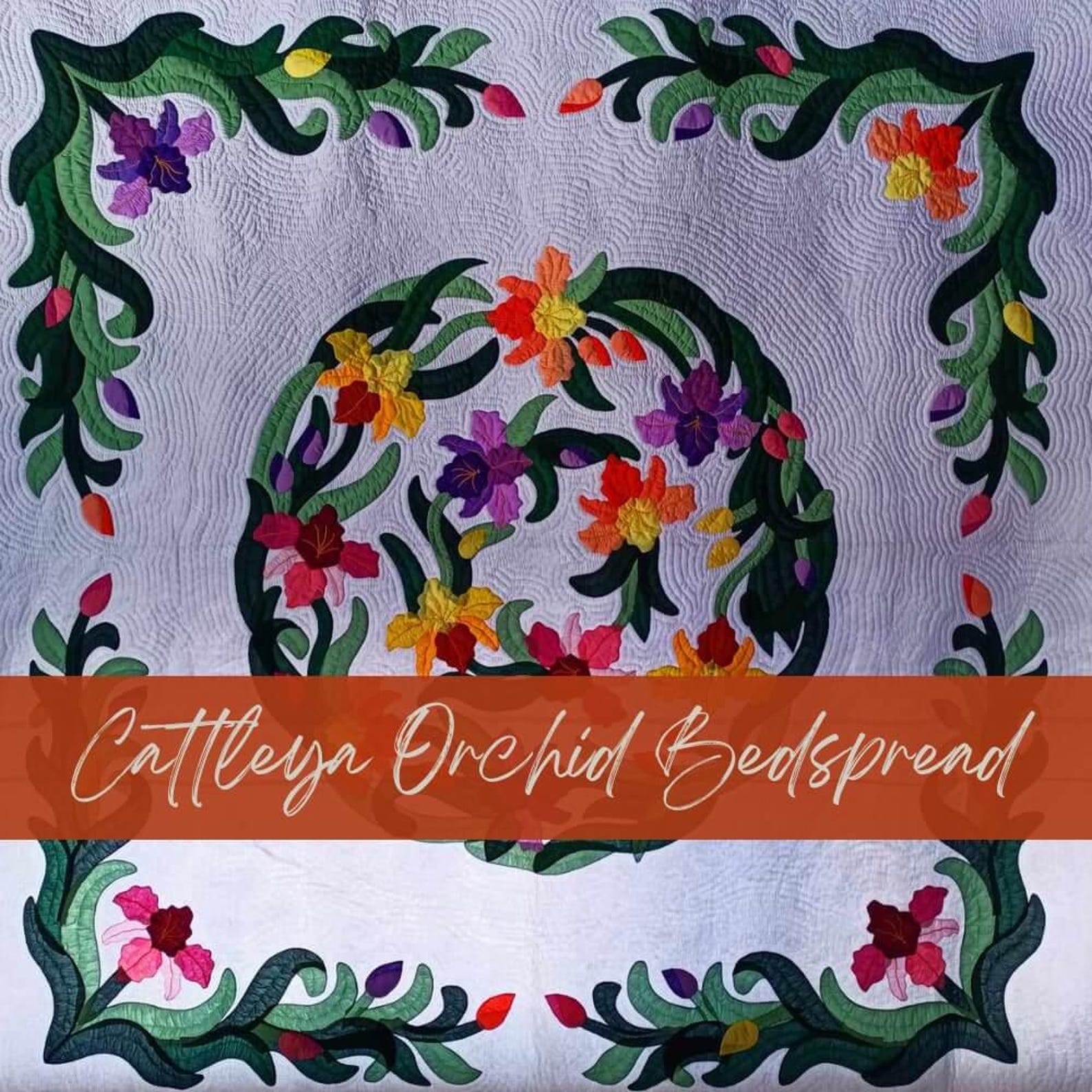 Tropical Flowers Bedspread | Hawaiian Quilt Bedspread |perfect Hawaiian ...