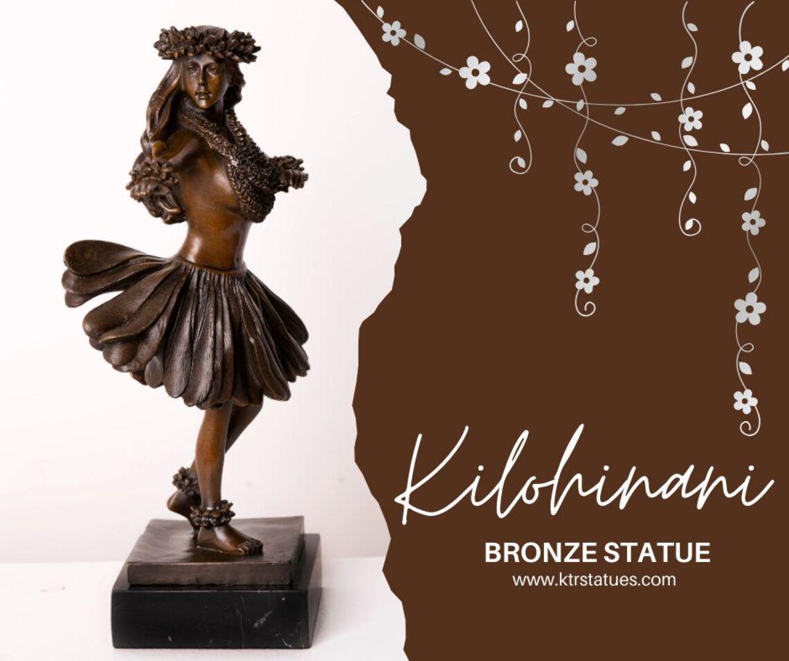 Kim Taylor Reece Bronze Statue Kilohinani “heavenly Gaze”, KTR Artwork ...