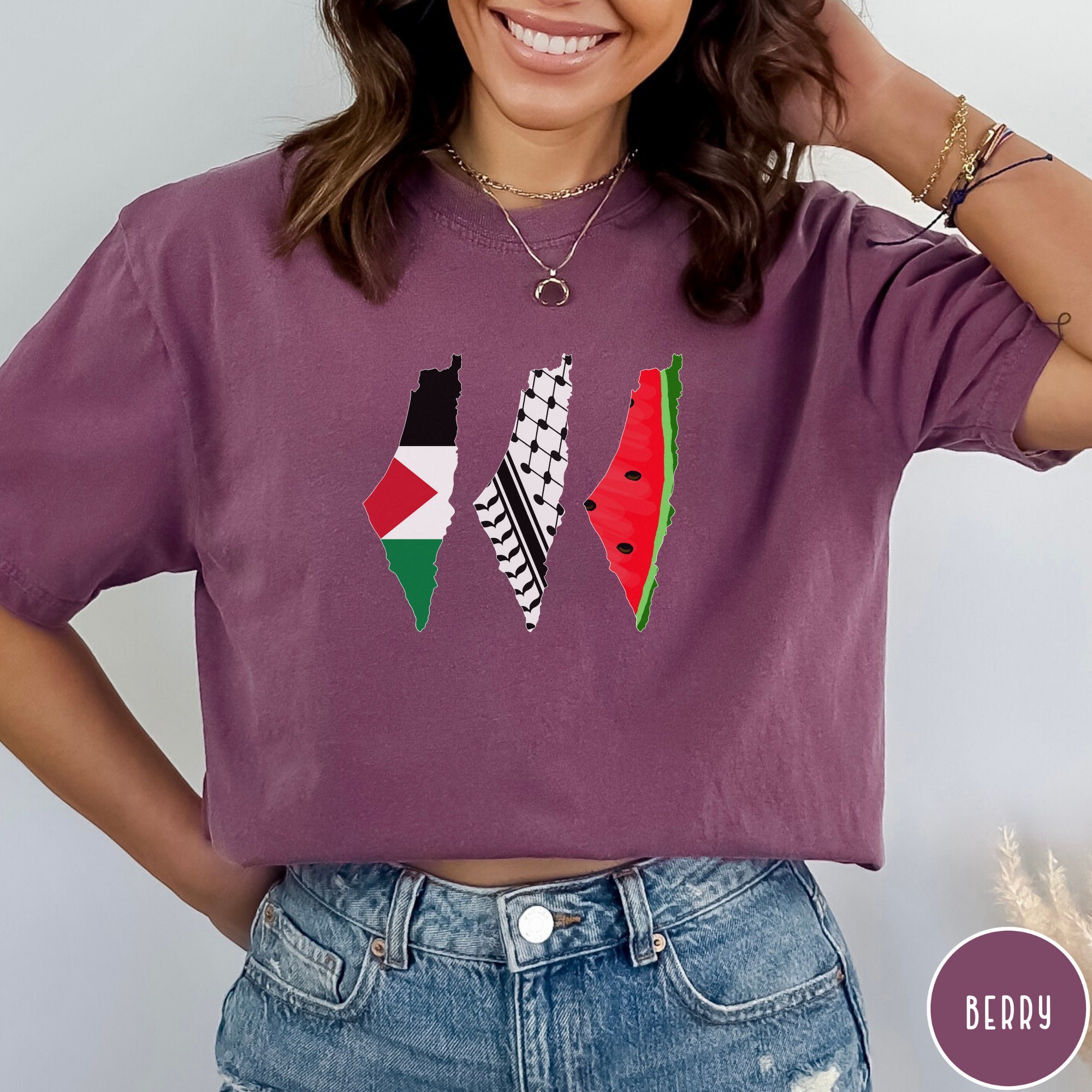 Palestine Maps Comfort Colors, Free Palestine Shirt, Palestine Flag ...