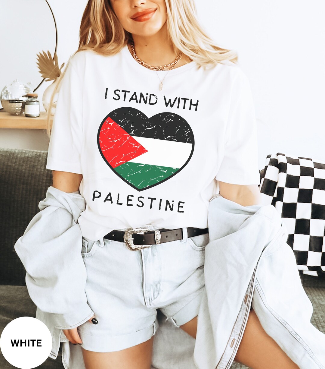 I Stand With Palestine Tee, Free Palestine T-shirt, Shirt for ...