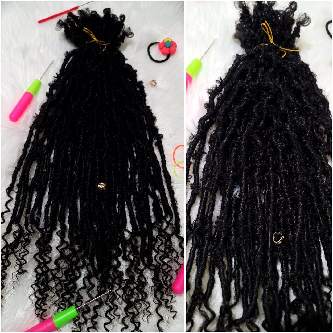 Butterfly Crochet Locs With Curly Ends, Goddess Faux Locs,boho Gypsy ...