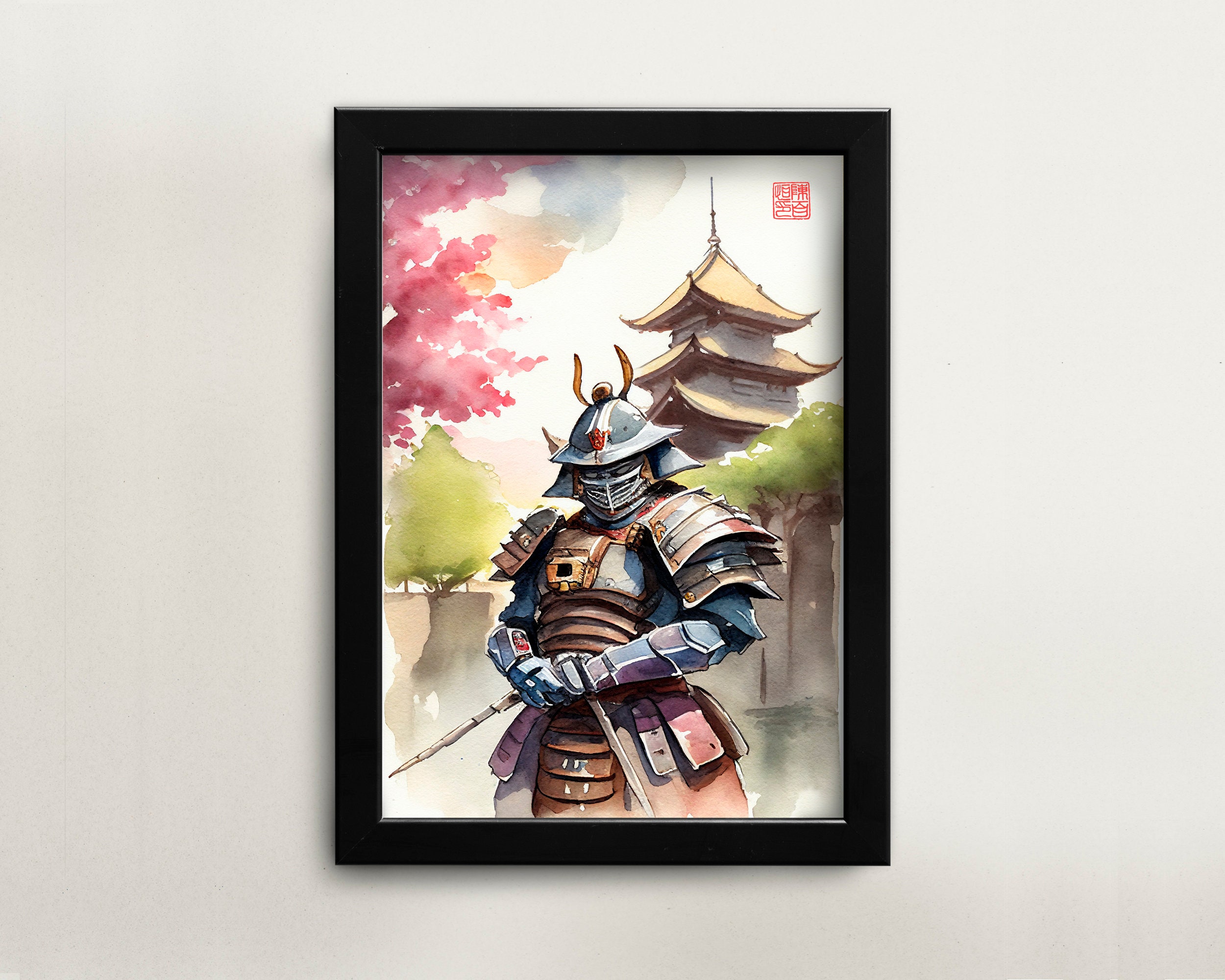 Modern Samurai Painting