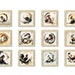 Printable Set of 12 Chinese Zodiac Animals Traditional Watercolor ...