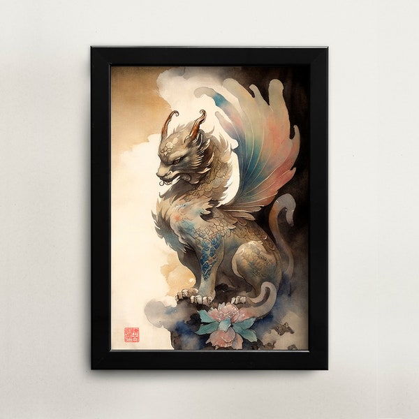 Pixiu Painting - Etsy