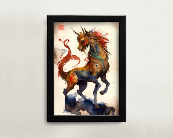 Chinese Kirin Art