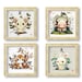 Printable Set of 12 Chinese Zodiac Animals Cute Cartoon Zodiac Animals ...