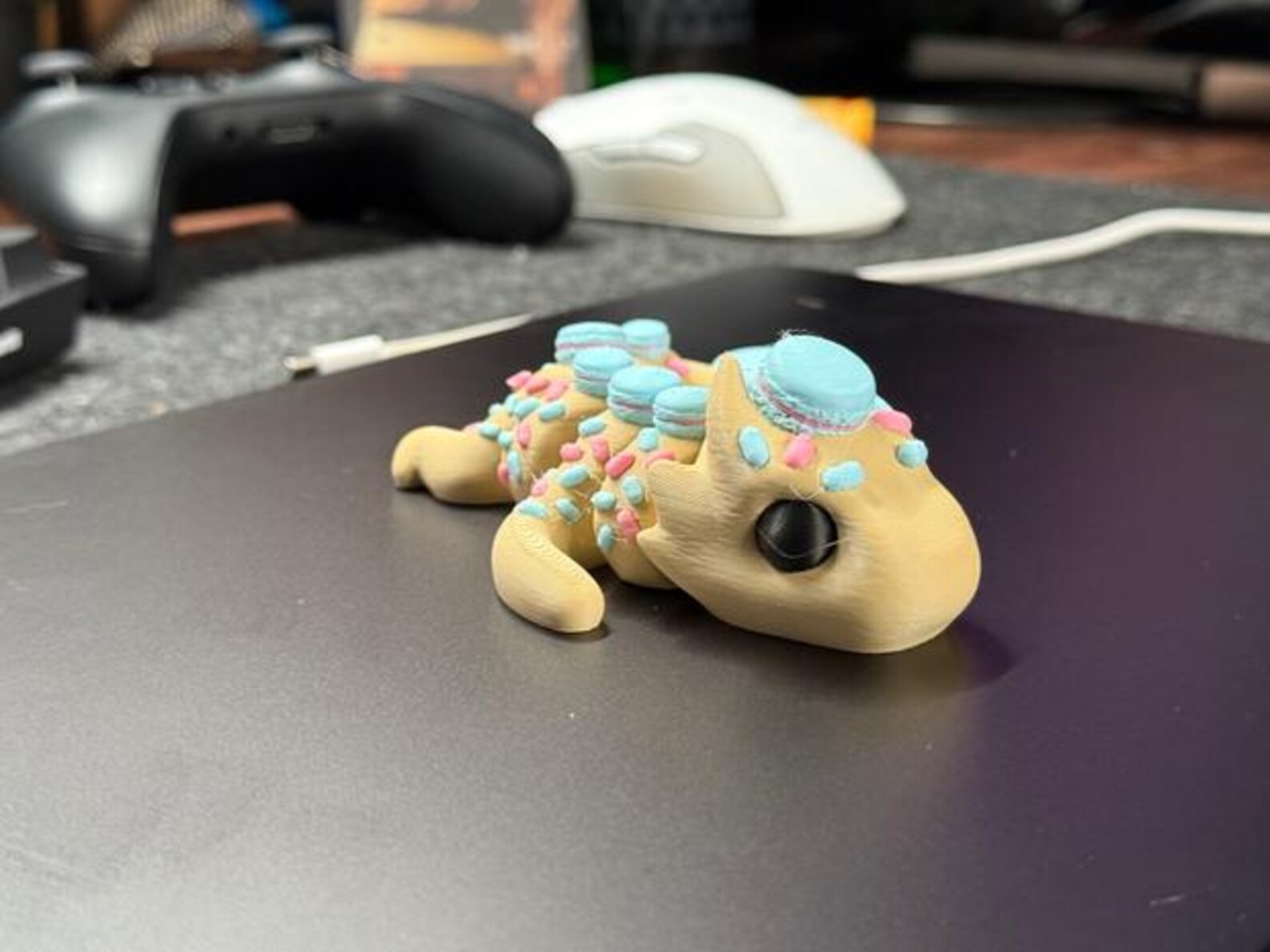 Baby Articulated Macaron Dragon - 3D Print Files & Commercial License ...