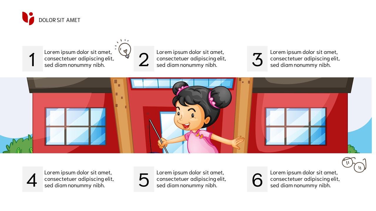 Modern Red School Presentation Slideshow – Educational PPT Powerpoint ...