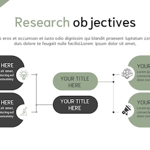 Elegant Green Themed Research Presentation Powerpoint Template ...