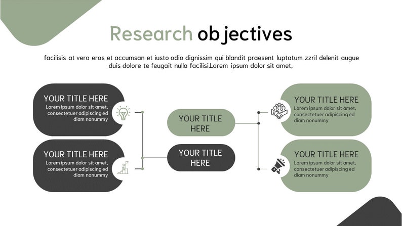 Elegant Green Themed Research Presentation Powerpoint Template ...