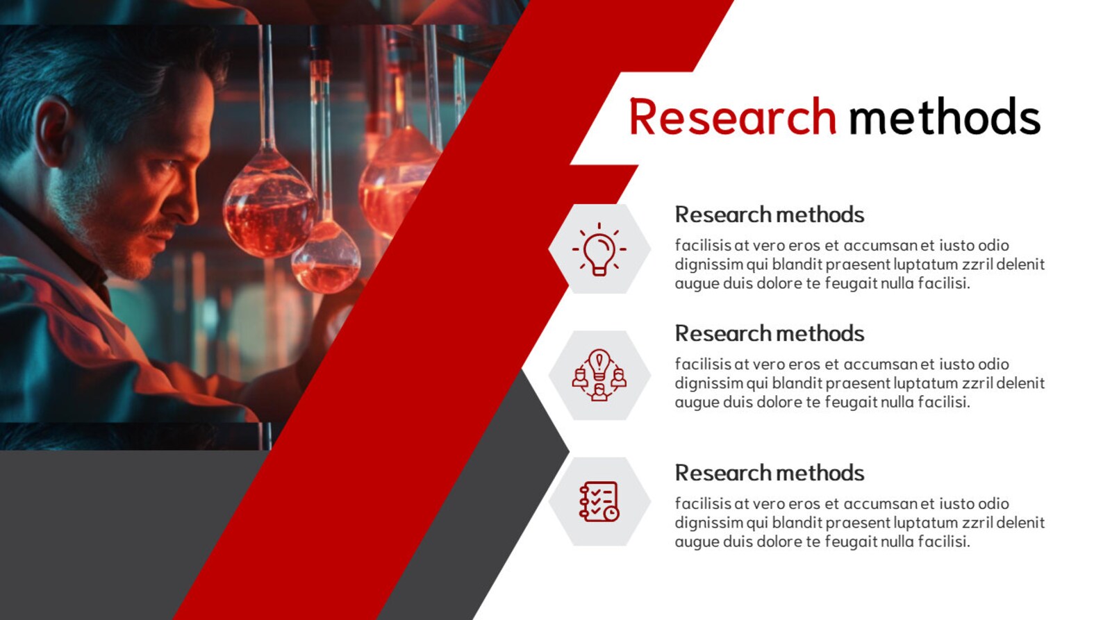 Professional Research Presentation Template | Editable Powerpoint ...