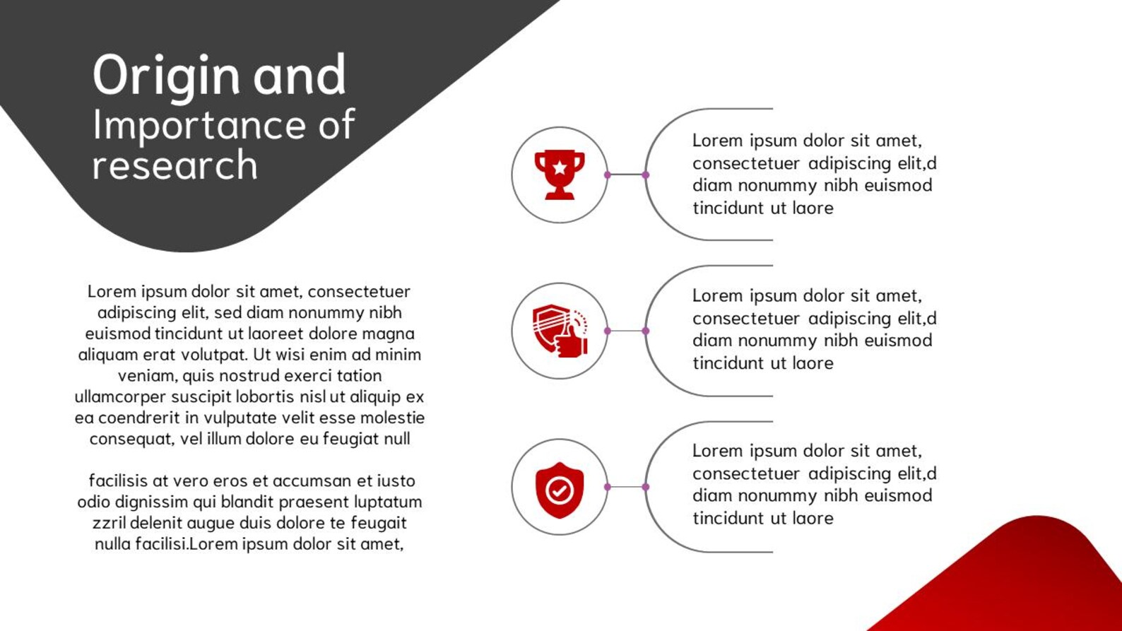 Professional Research Presentation Template - Editable Slides for ...