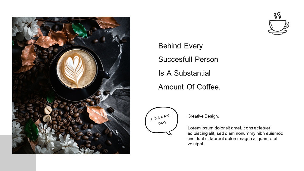 Premium Coffee Shop Powerpoint Template 9 Customizable and Professional ...