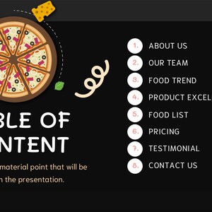 Food Business Powerpoint Template - Editable Presentation Slides for ...