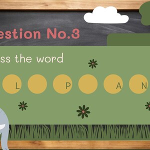 Animal-themed Educational Game Powerpoint Template | Fun Classroom ...