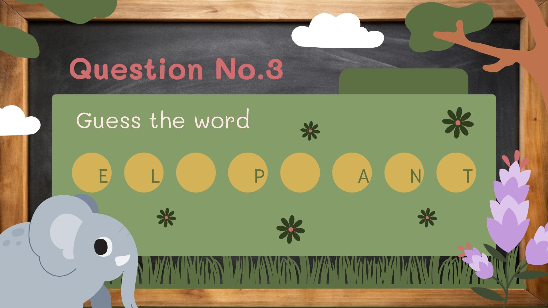 Animal-themed Educational Game Powerpoint Template | Fun Classroom ...