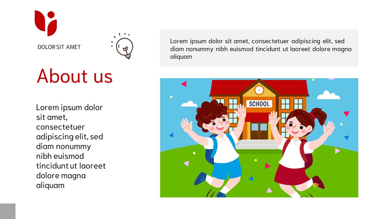 Modern Red School Presentation Slideshow – Educational PPT Powerpoint ...