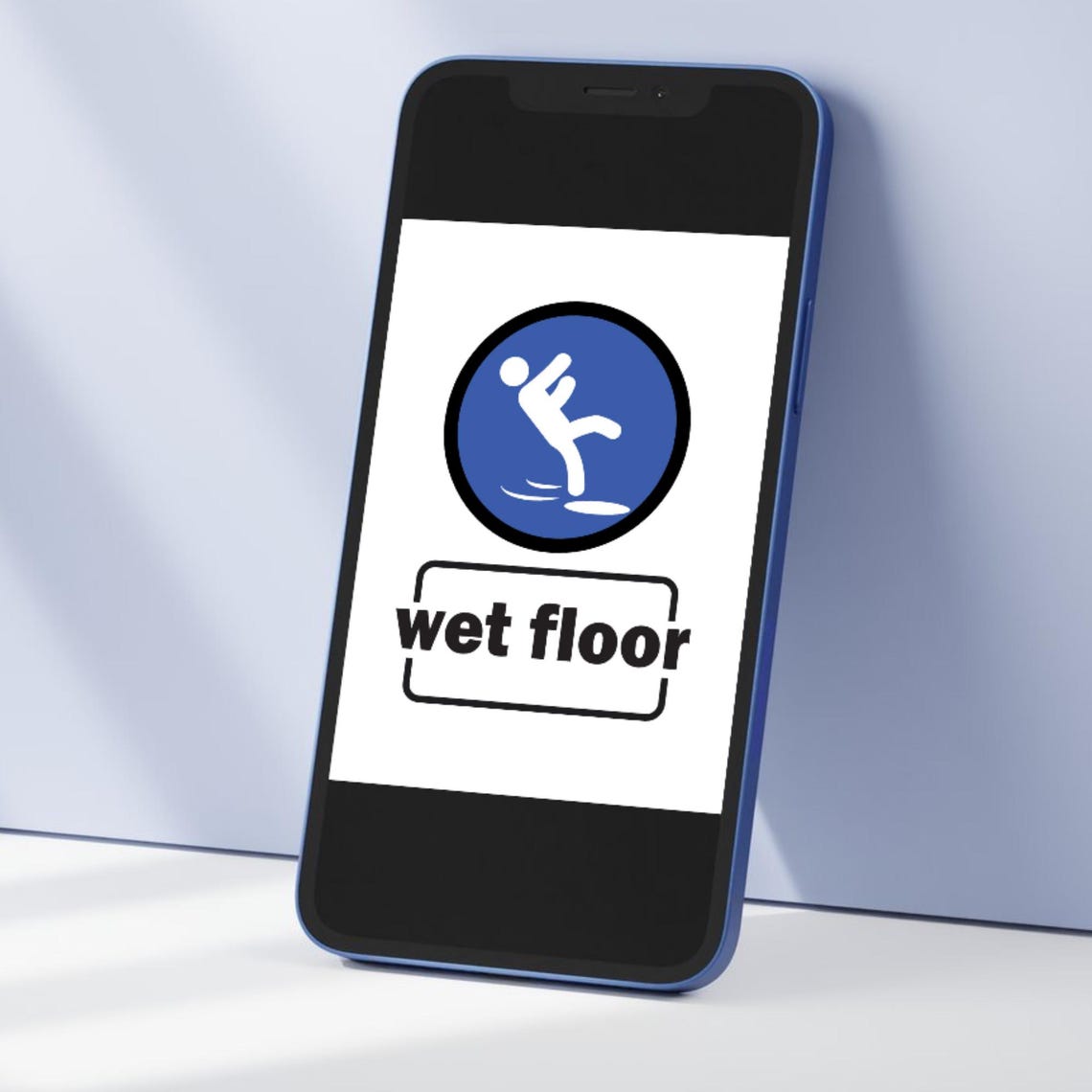 Printable Wet Floor Sign - A4 PDF & JPG Caution Sign for Slip Hazard ...