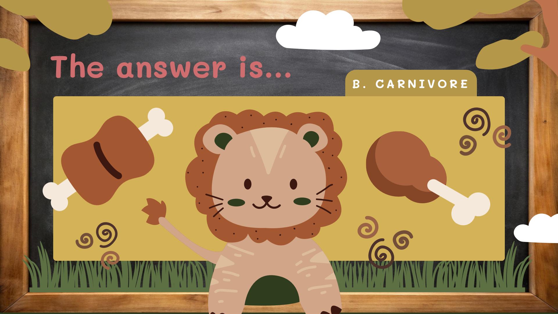Animal-themed Educational Game Powerpoint Template | Fun Classroom ...