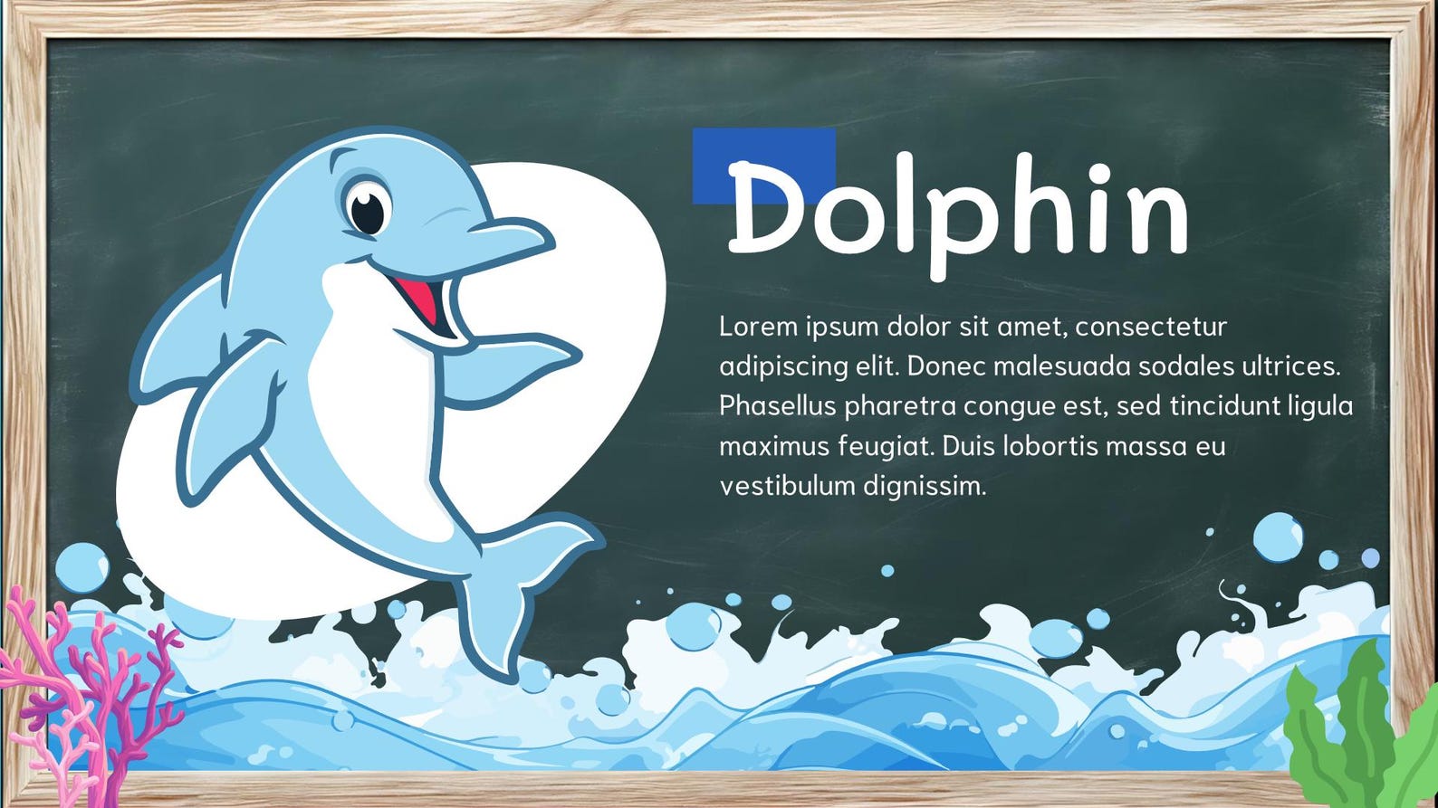 Ocean Animals Powerpoint Template | Underwater Theme Presentation for ...