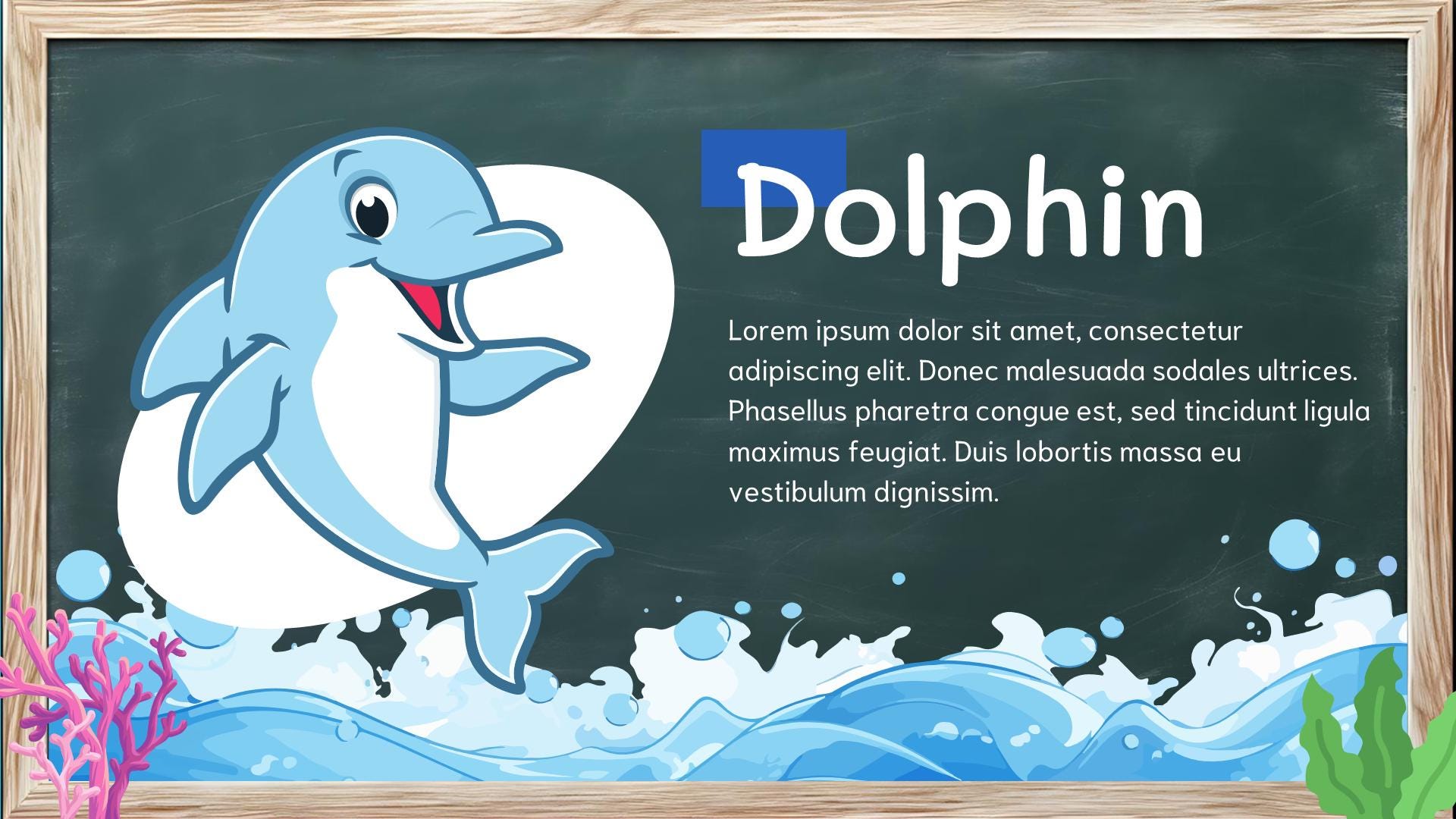 Ocean Animals Powerpoint Template | Underwater Theme Presentation for ...