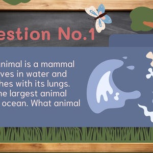 Animal-themed Educational Game Powerpoint Template | Fun Classroom ...
