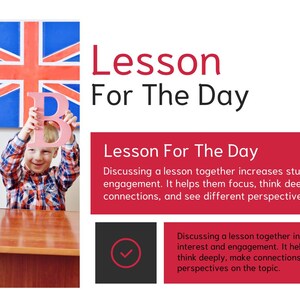 English Class Powerpoint Template - 9 Customizable Slides for Effective ...
