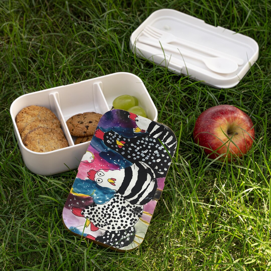 Colorful Chicken Lunch Box for Kids – Fun & Eco-friendly Bento Box ...