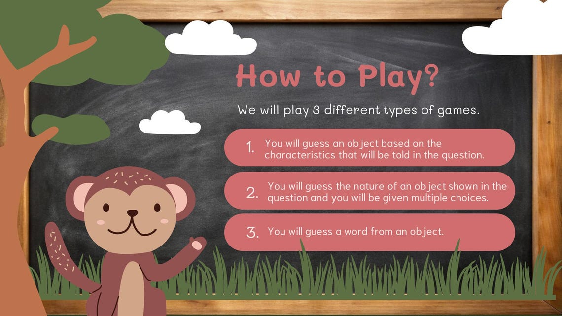 Animal-themed Educational Game Powerpoint Template | Fun Classroom ...