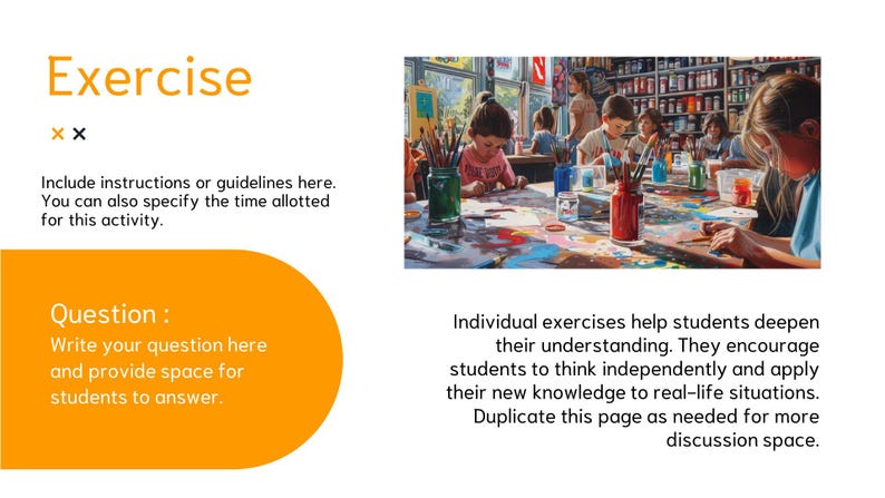 Art Class Powerpoint Template - Editable Art Lesson Presentation for ...