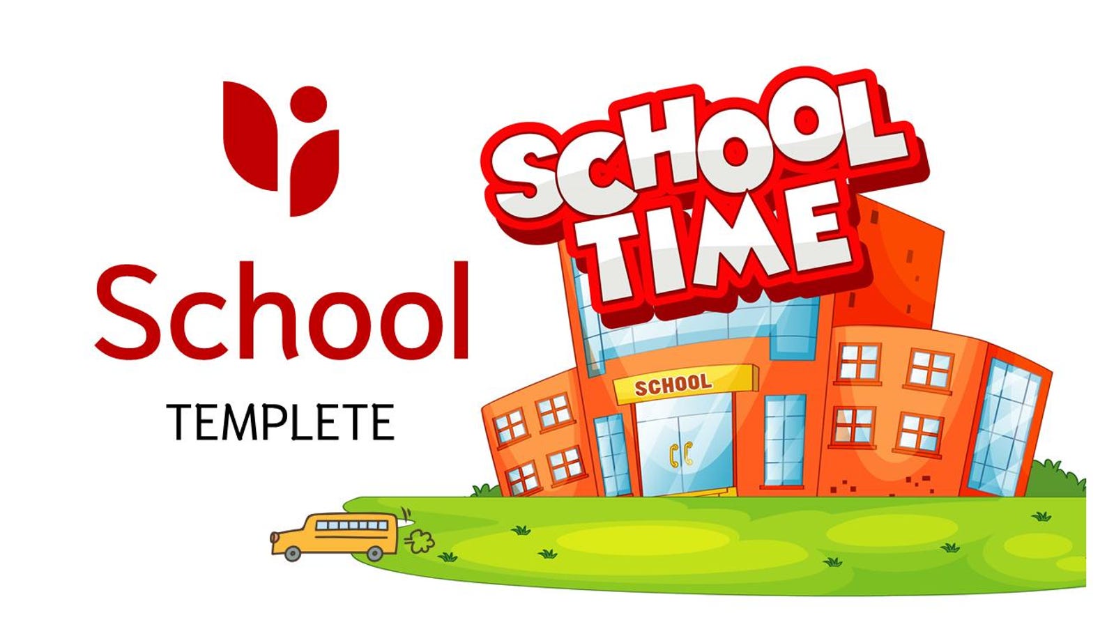 Modern Red School Presentation Slideshow – Educational PPT Powerpoint ...