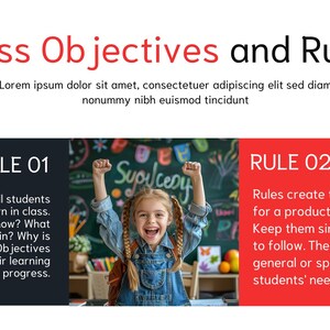 English Class Powerpoint Template - Editable Slides for Schools ...