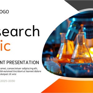 Research Powerpoint Presentation Template | Powerpoint Design for ...