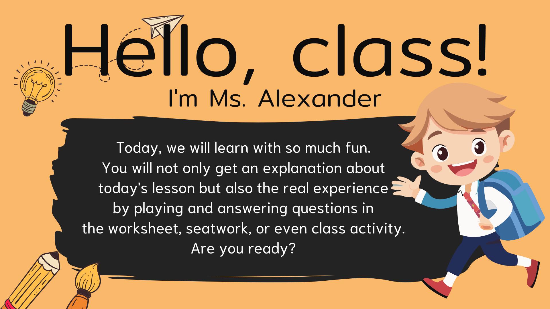 Fun Classroom Powerpoint Template - 9 Editable Slides, Teaching and ...
