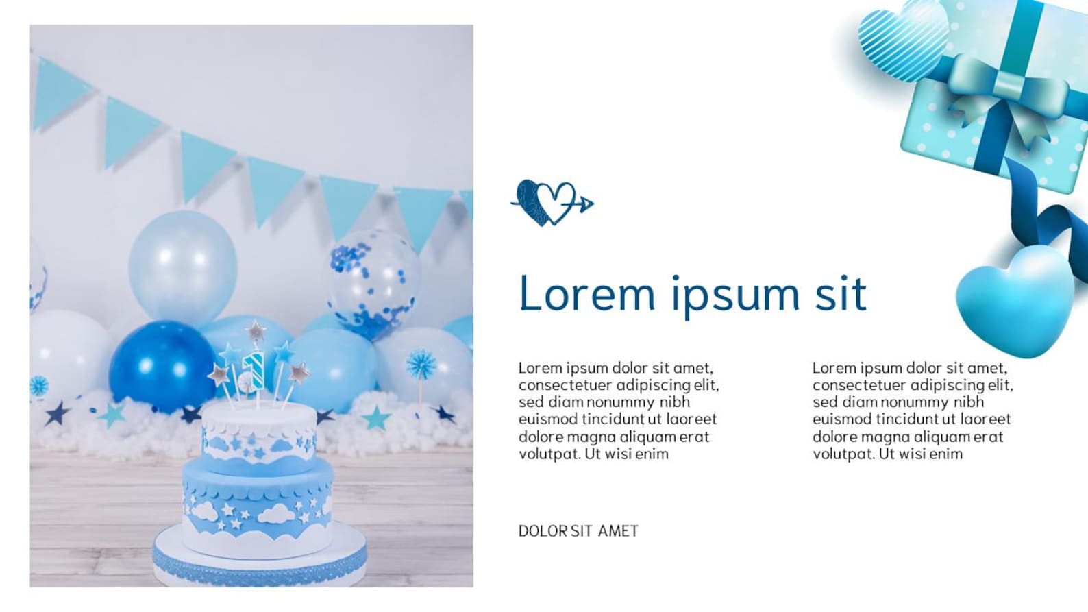 Birthday Slideshow Presentation - Editable Powerpoint Template for ...