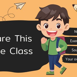 Fun Classroom Powerpoint Template - 9 Editable Slides, Teaching and ...