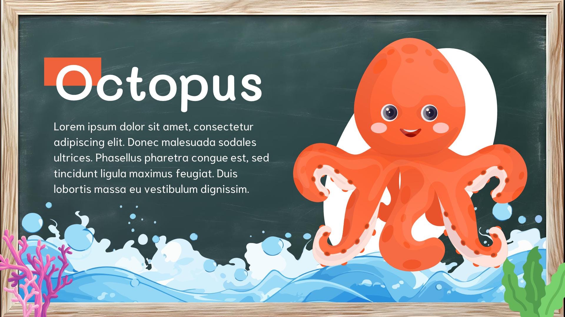 Ocean Animals Powerpoint Template | Underwater Theme Presentation for ...