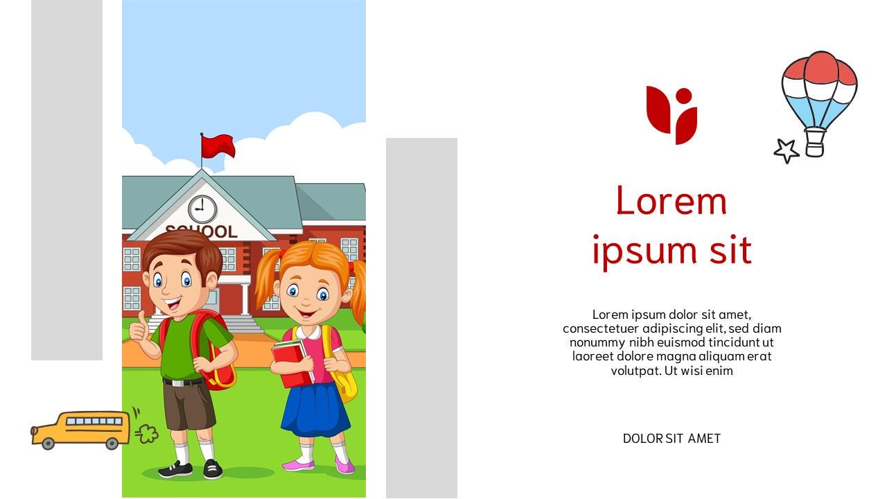 Modern Red School Presentation Slideshow – Educational PPT Powerpoint ...