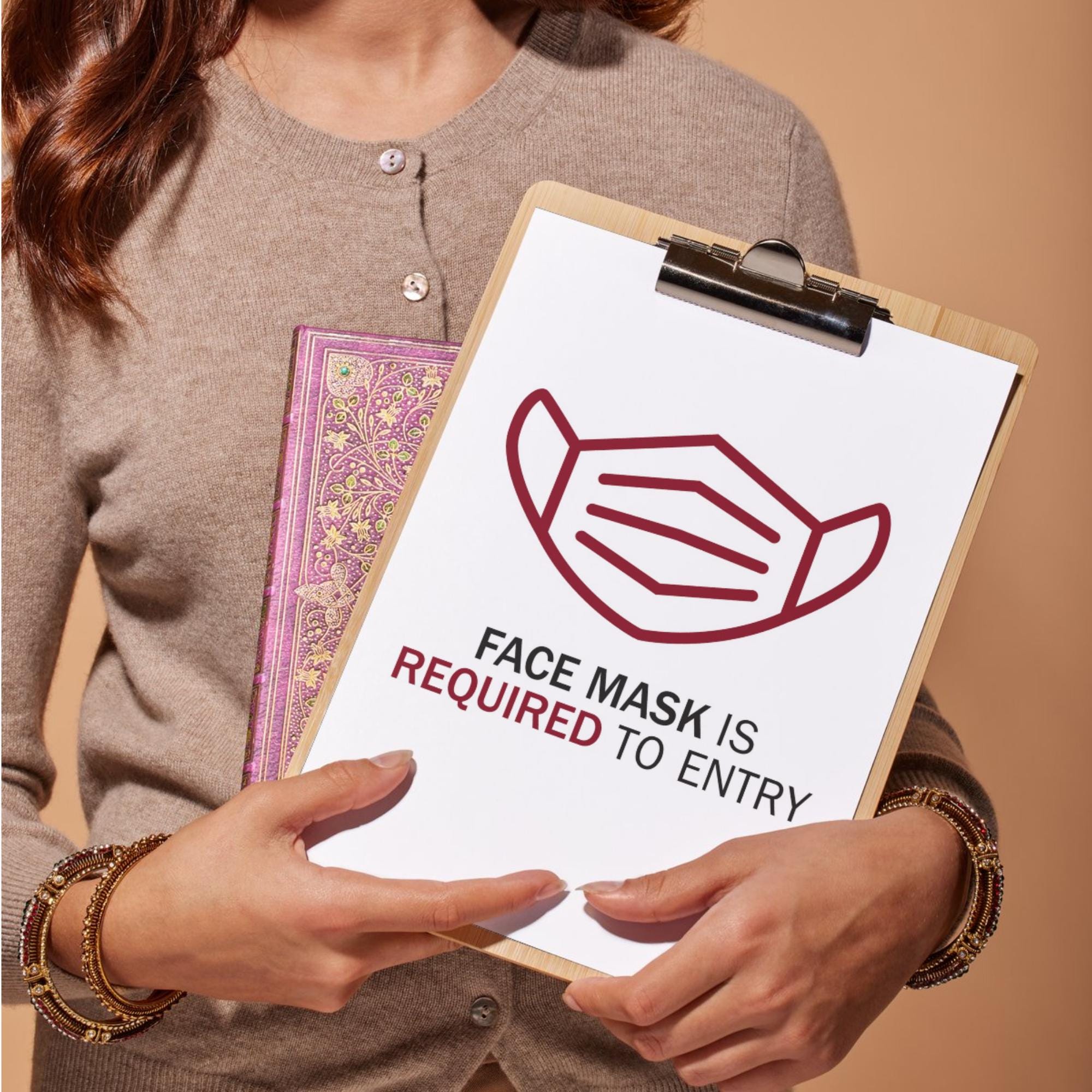 Printable Face Mask Required Sign - A4 PDF & JPG - Face Mask Sign ...