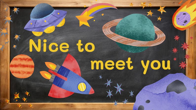 Meet the Teacher Editable Powerpoint Template, Back to School ...