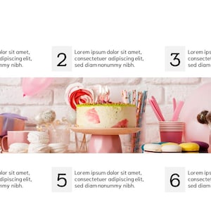 Birthday Celebration Powerpoint - Customizable Slideshow and ...