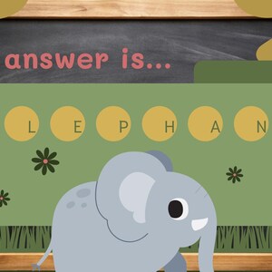 Animal-themed Educational Game Powerpoint Template | Fun Classroom ...