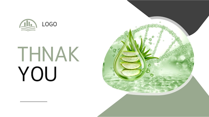 Elegant Green Themed Research Presentation Powerpoint Template ...