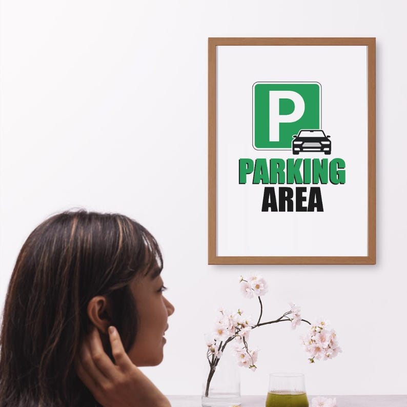 Parking Area Sign Printable parking Lot Use Easy-to-print Parking Sign ...
