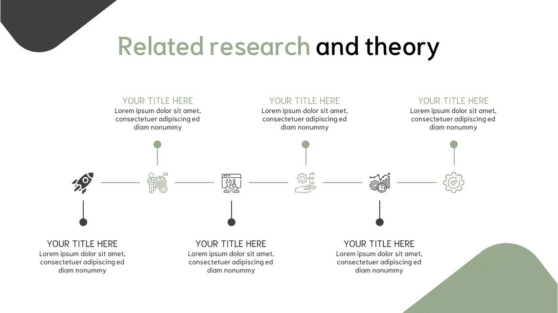 Elegant Green Themed Research Presentation Powerpoint Template ...
