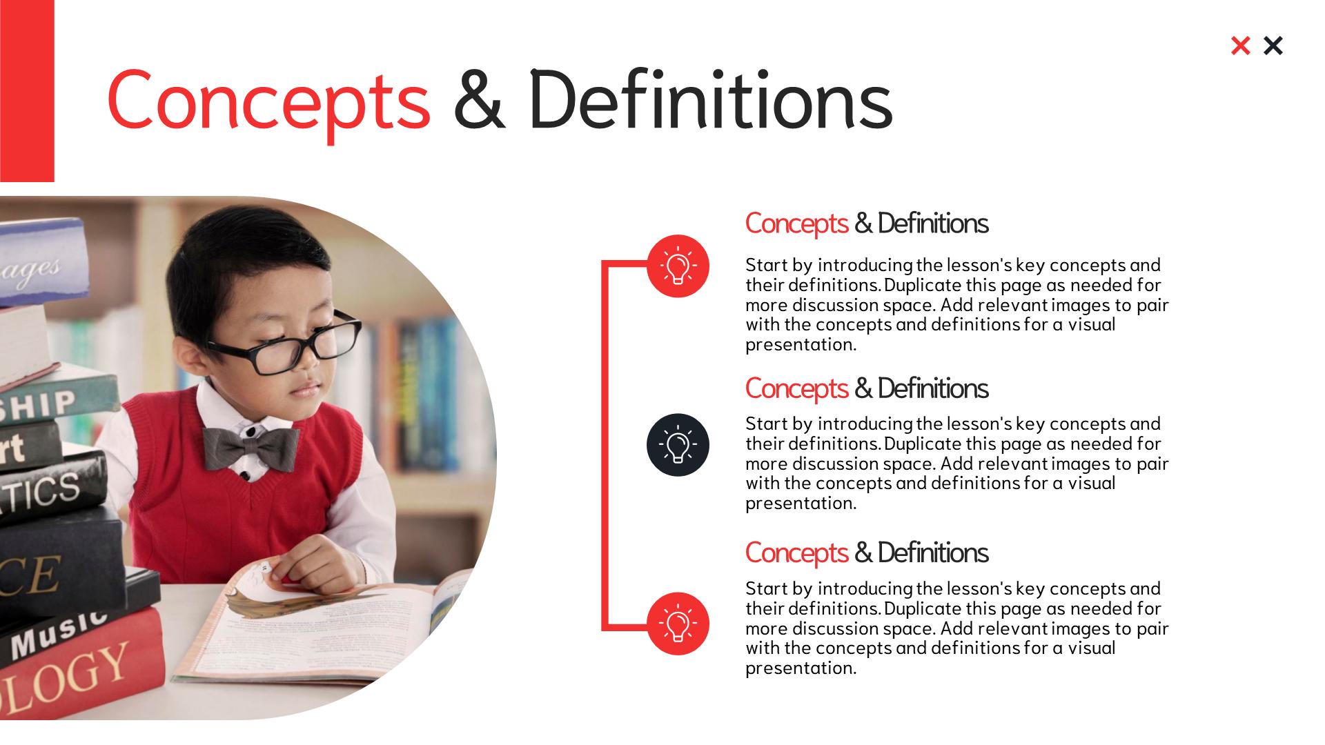 English Class Powerpoint Template - Editable Slides for Schools ...